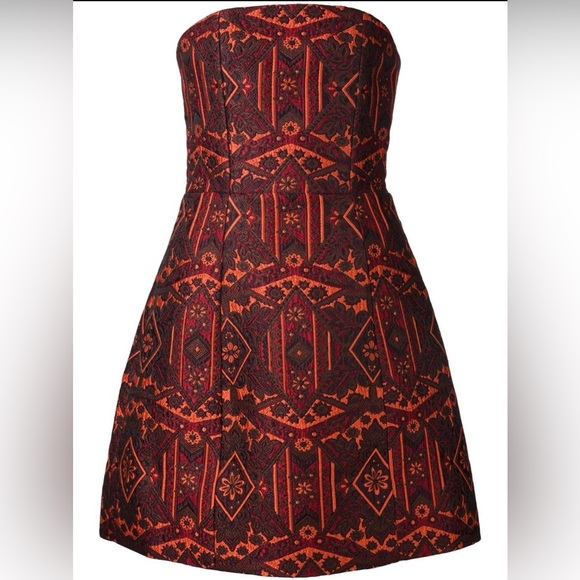 Alice + Olivia | Dresses | Alice Olivia Nikki Tribal Jacquard ...